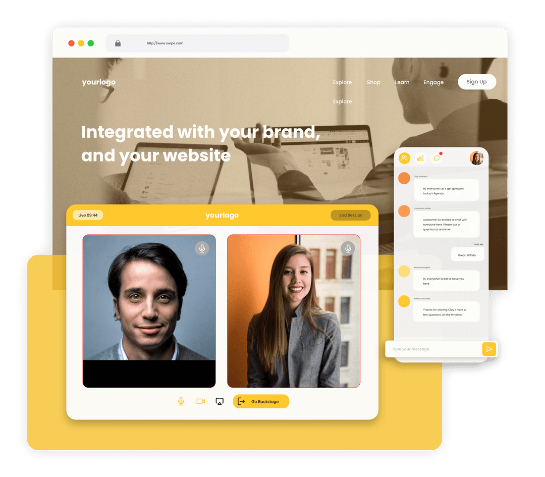 Sequel.io | Webinars and events on your website
